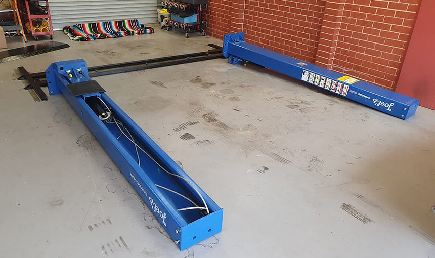 How-To Guide: Installing a Base Plate 2 Post Car Hoist - Joel's Garage Gear